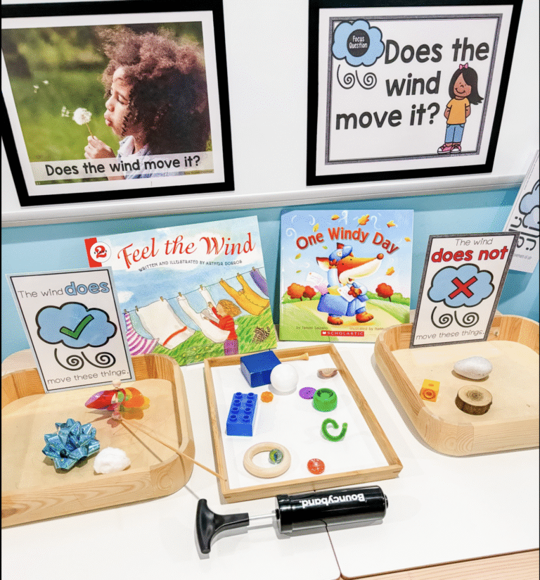 Preschool Weather Centers and Books - Play to Learn Preschool