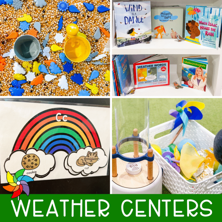 Weather Station Dramatic Play for Preschool Exploration - Play to Learn ...