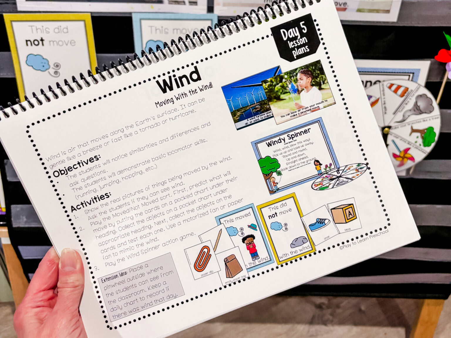 Preschool Weather Centers and Books - Play to Learn Preschool