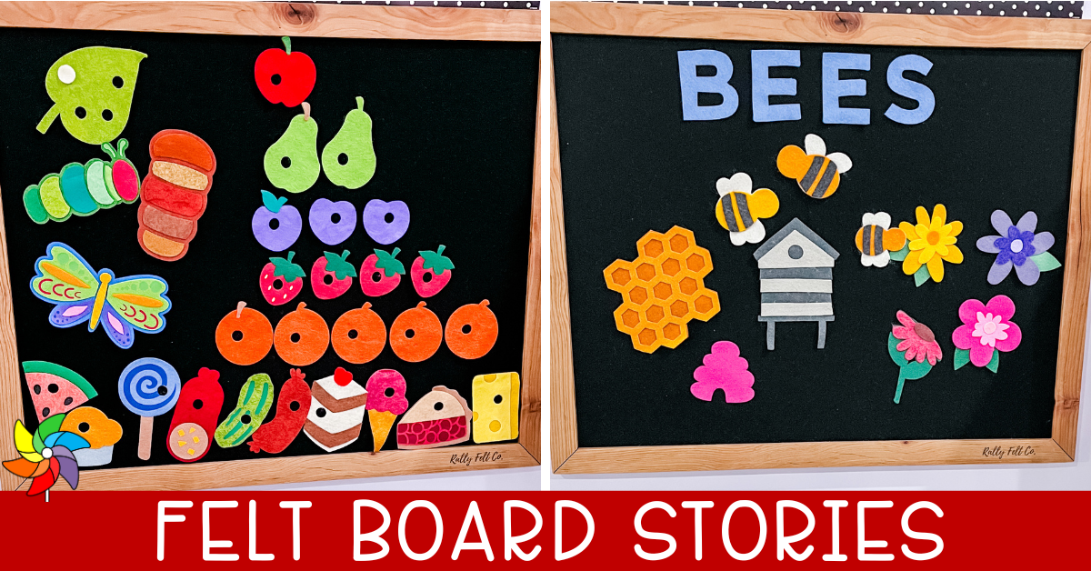 Supporting Literacy with a Felt Board for Preschool - Play to Learn ...
