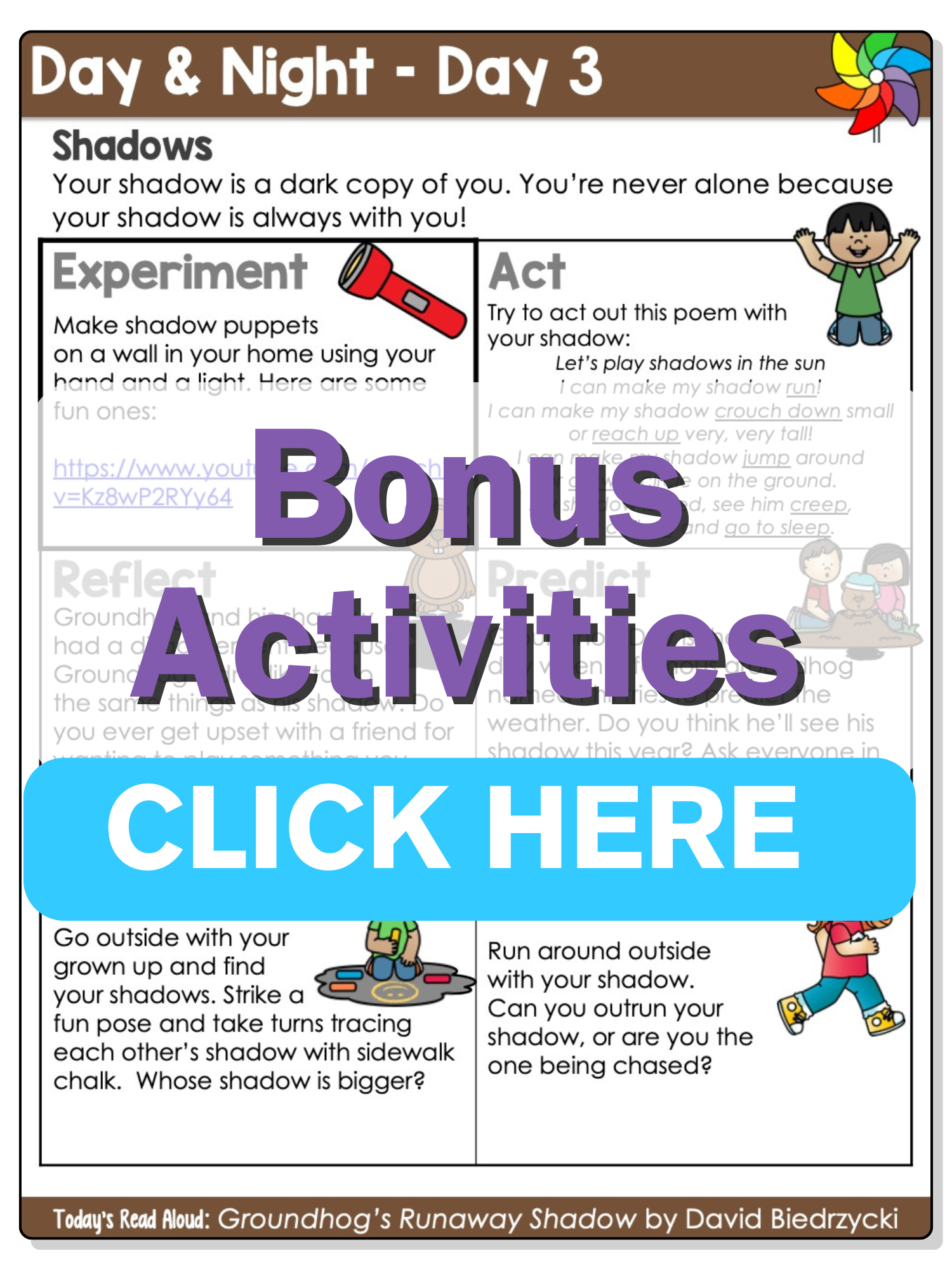 Day and Night Preschool Circle Time - Play to Learn Preschool