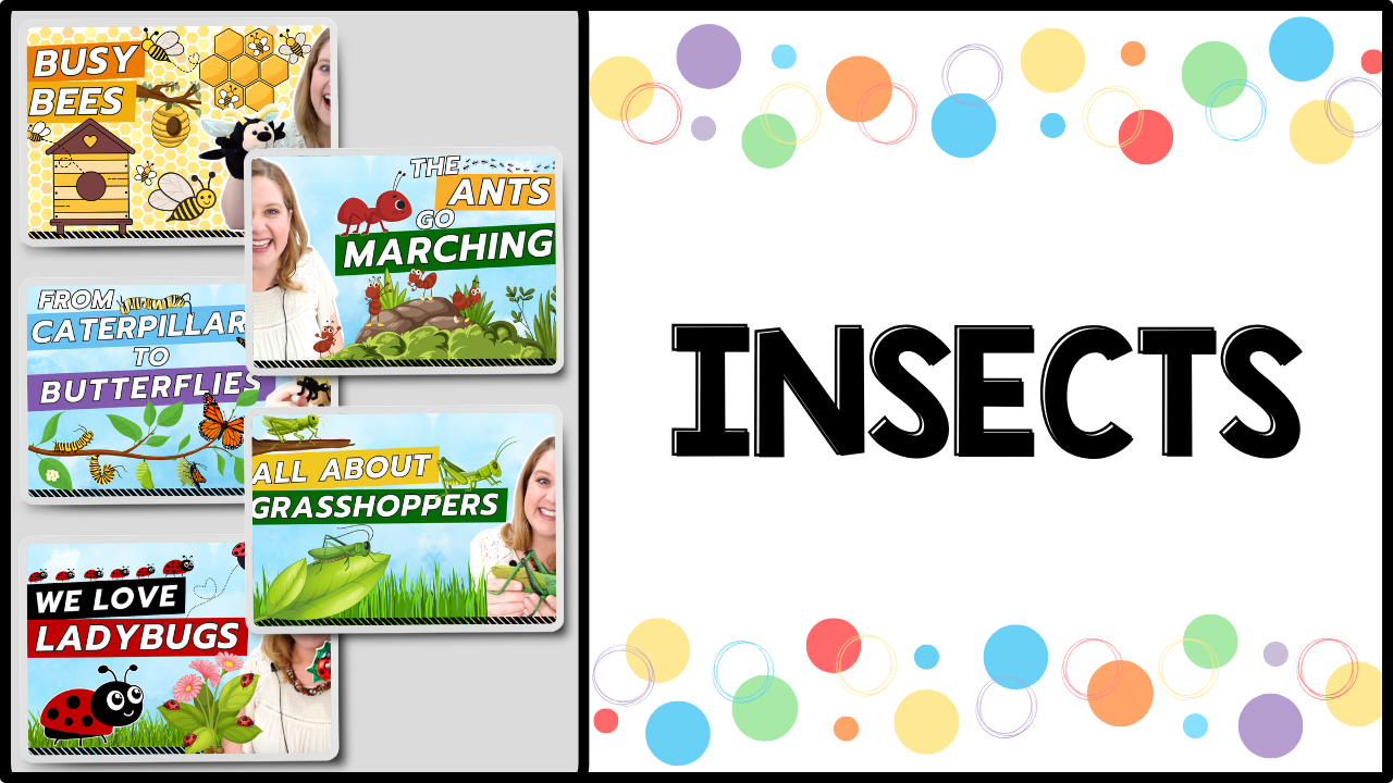 Preschool INSECTS Preschool Lessons - Play to Learn Preschool