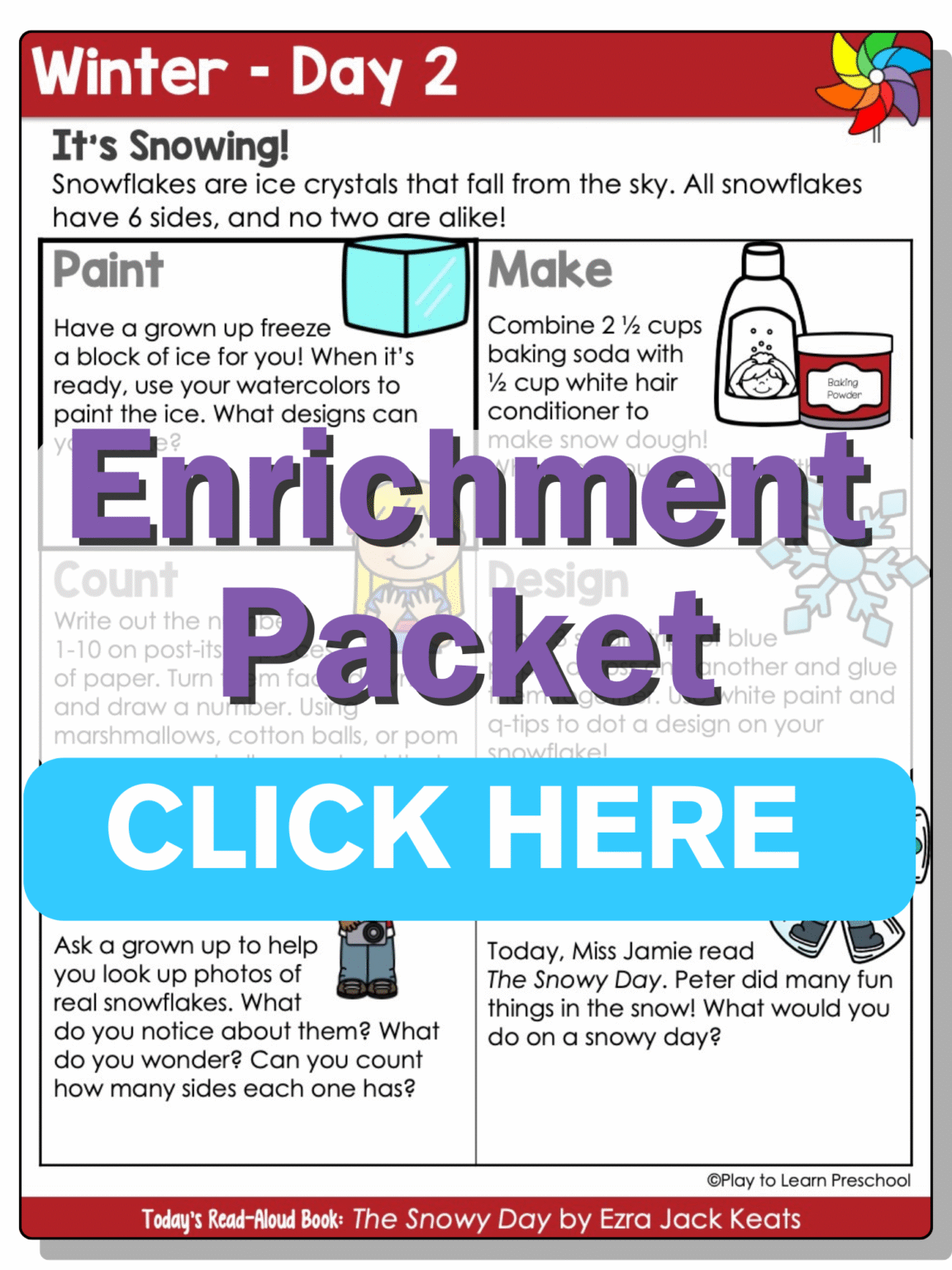 Preschool Winter Circle Time - Play to Learn Preschool