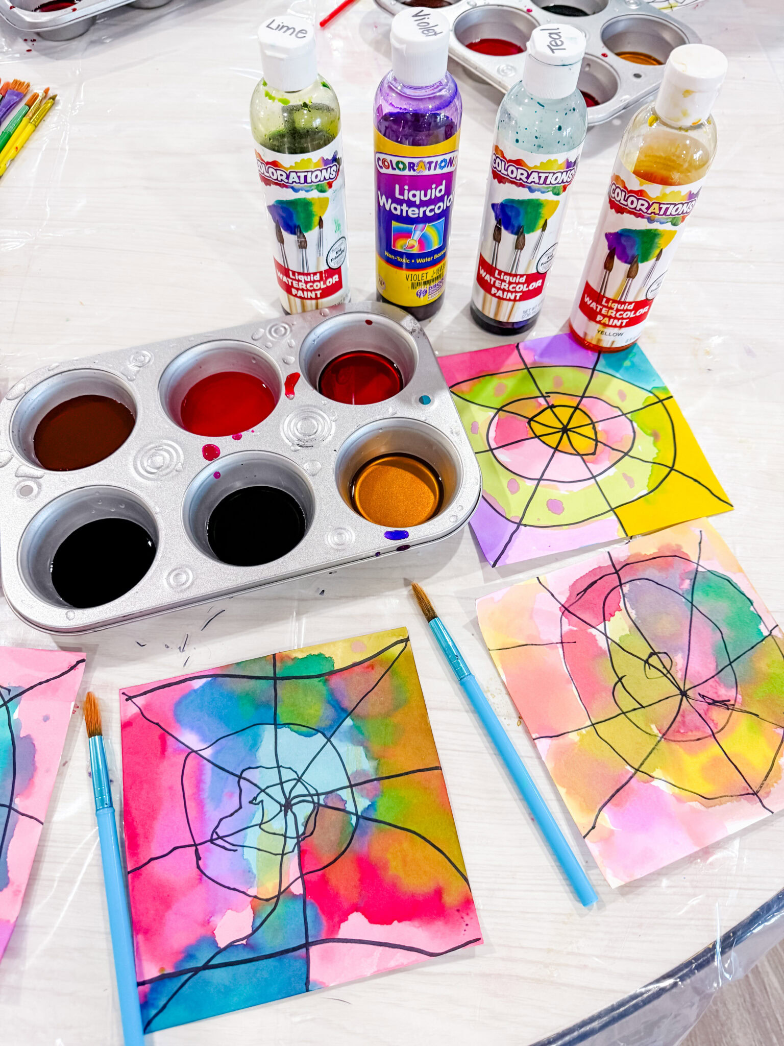 Spider Directed Drawing Preschool Activity - Play to Learn Preschool