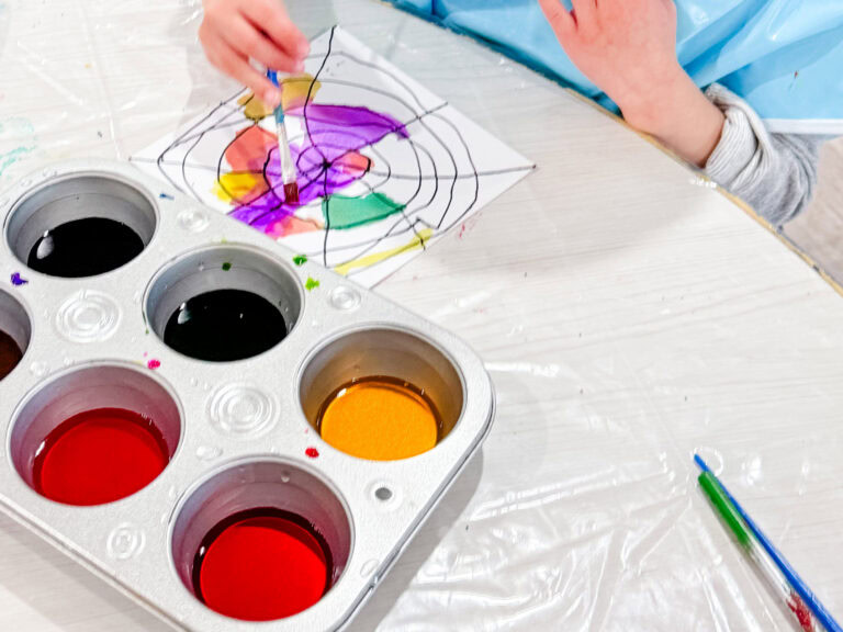 Spider Directed Drawing Preschool Activity - Play to Learn Preschool