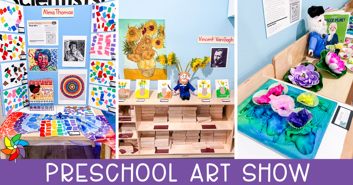 Preschool Art Show Ideas: Big Creativity from Little Artists - Play to ...