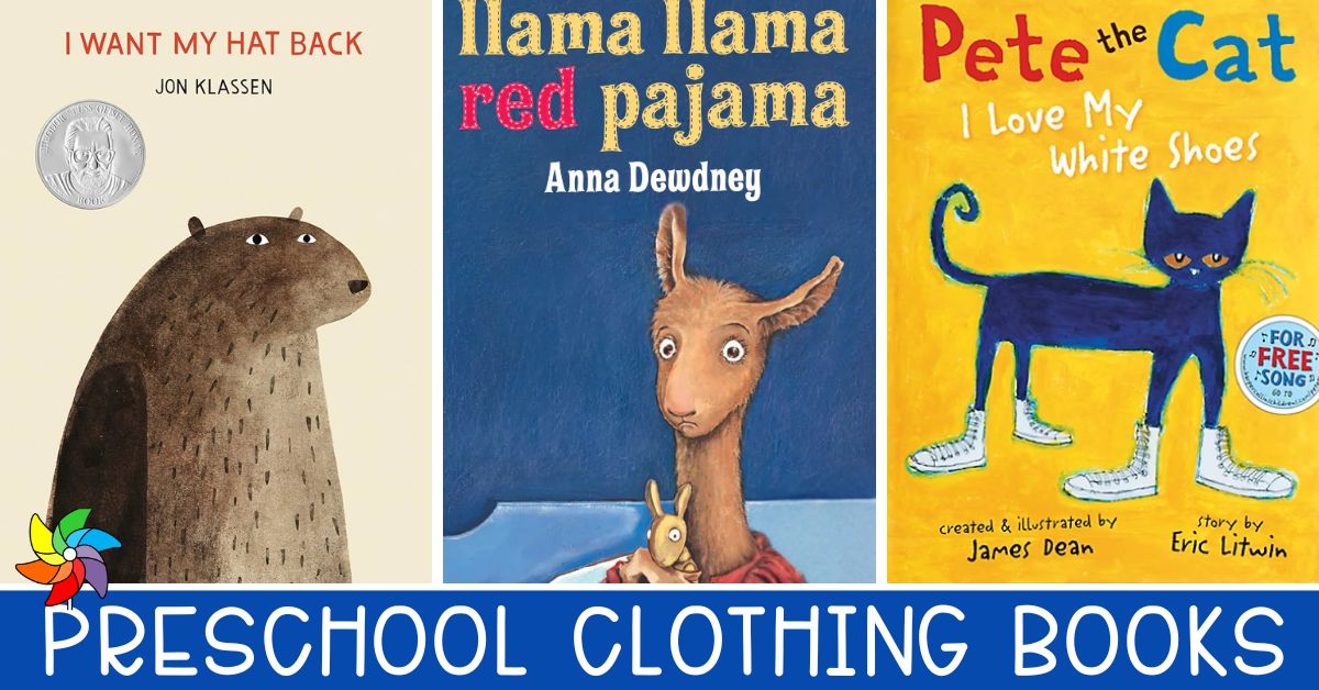 Clothing Books for the Preschool Classroom - Play to Learn Preschool