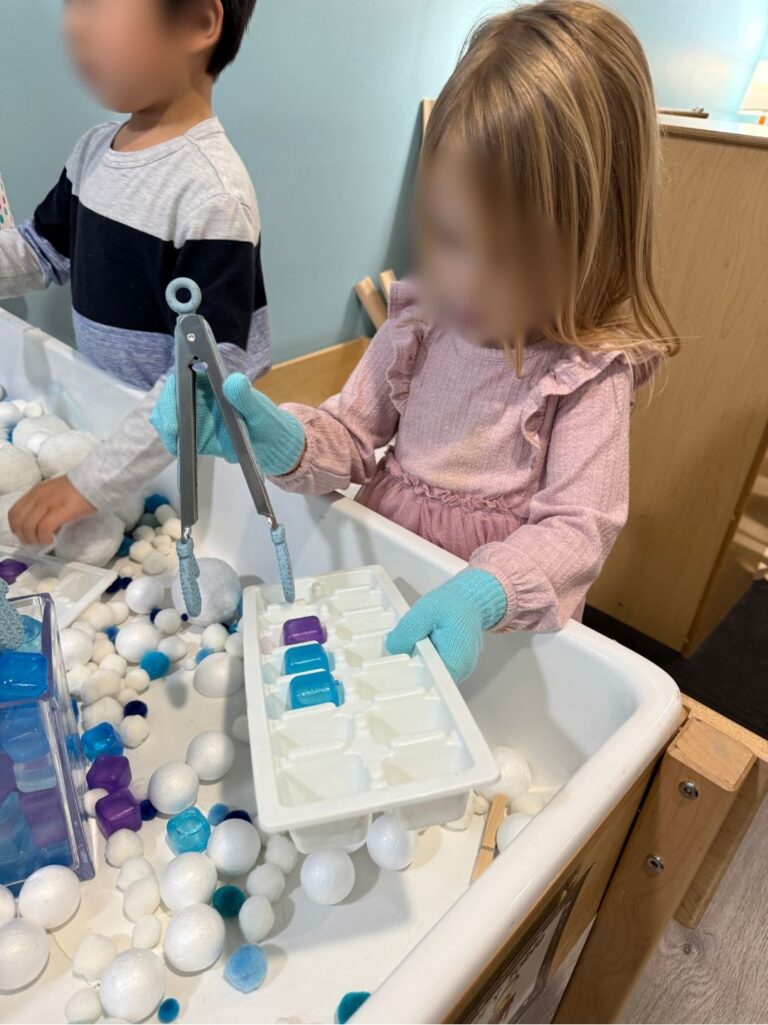 Winter Sensory Bins for Preschool - Play to Learn Preschool