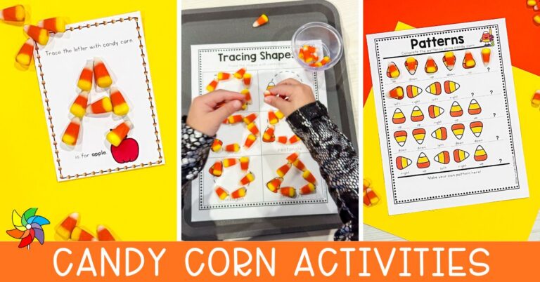Sweet Candy Corn Activities for Preschool Table Activities - Play to ...