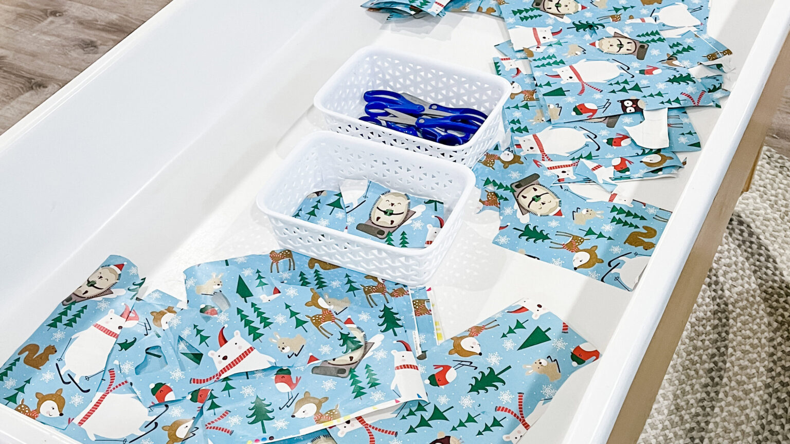 Winter Sensory Bins for Preschool - Play to Learn Preschool
