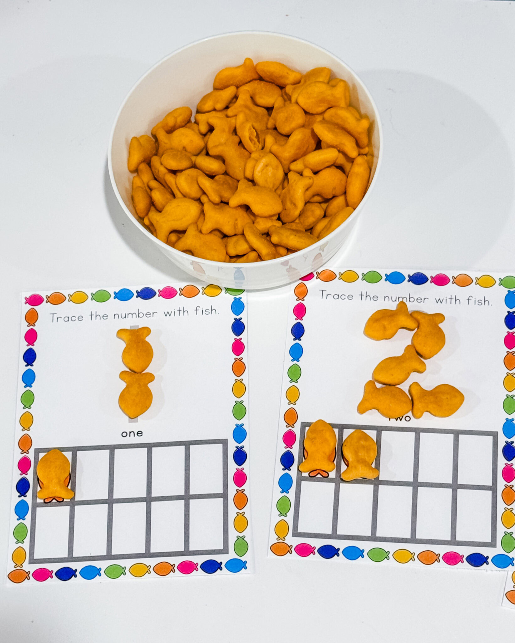 Goldfish Cracker Activities - Play to Learn Preschool