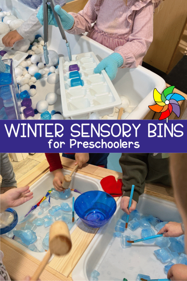 Winter Sensory Bins - Play to Learn Preschool