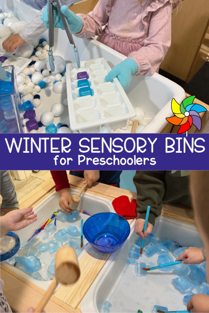 Winter Sensory Bins - Play to Learn Preschool