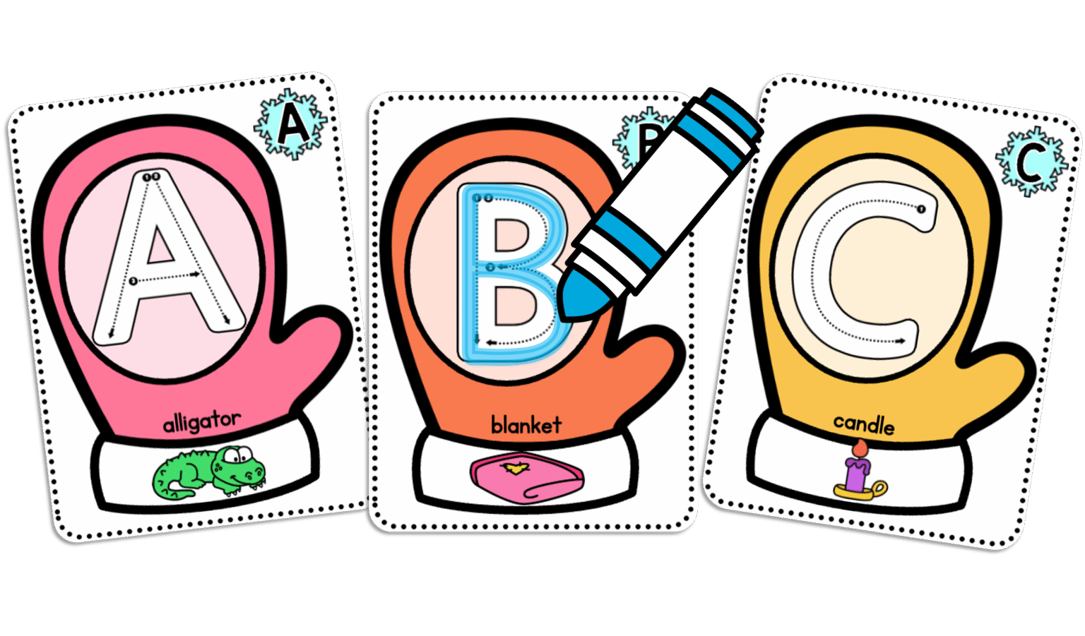 Preschool Mitten Activities for Math and Literacy - Play to Learn Preschool