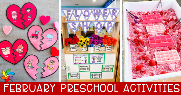 February Preschool Activities - Play to Learn Preschool