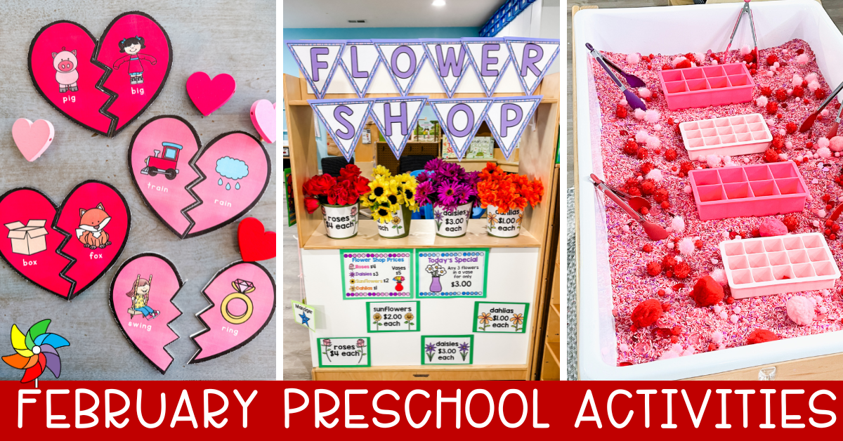 February Preschool Activities HRZ - Play to Learn Preschool