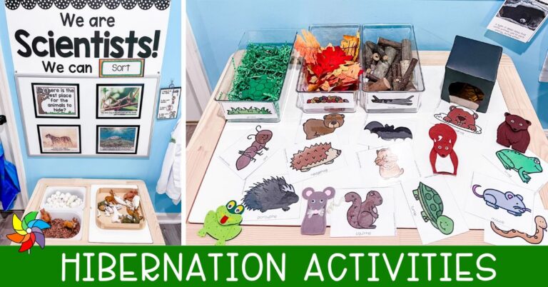 Hibernation Activities for Preschool Science - Play to Learn Preschool