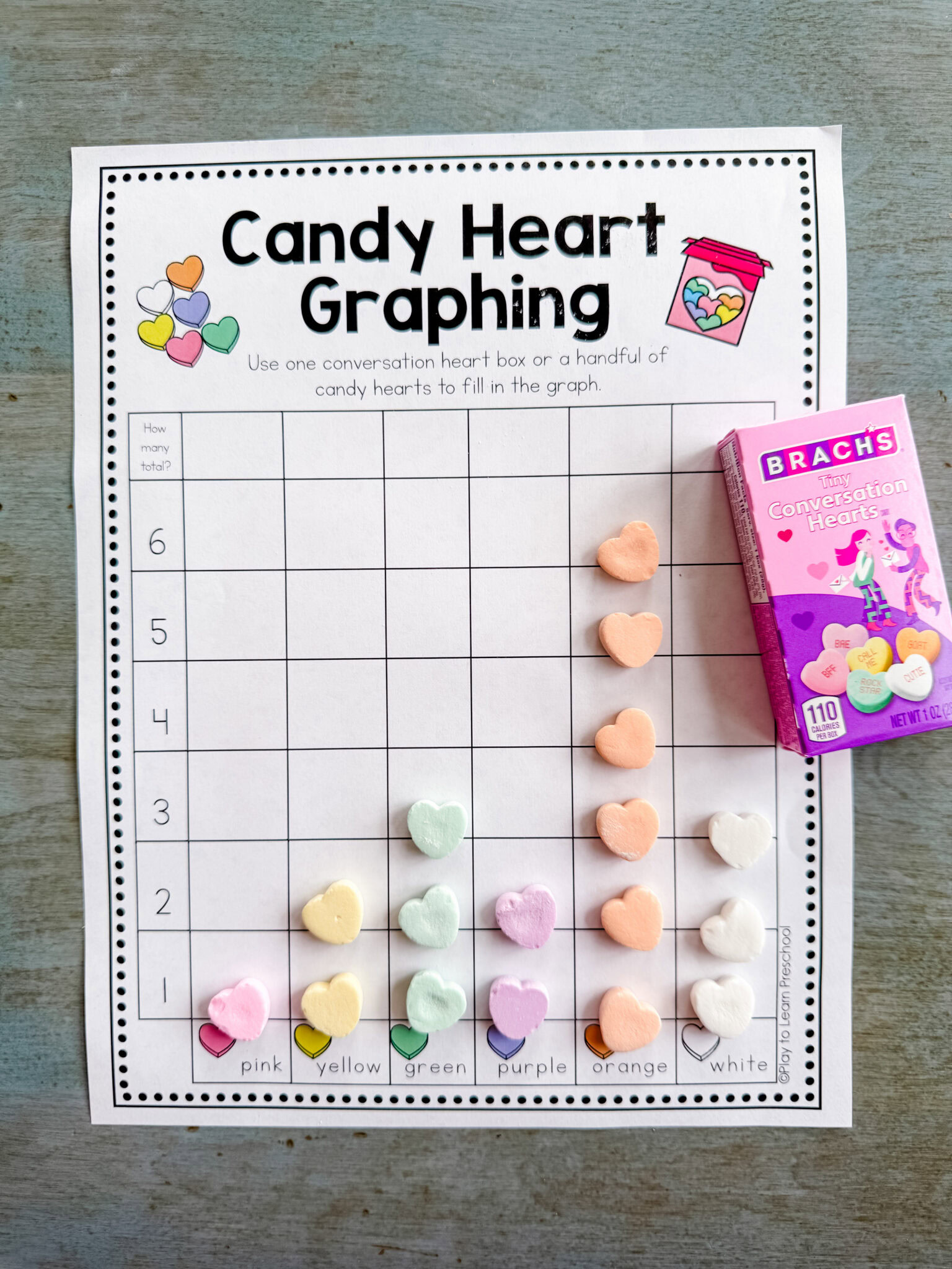 Conversation Heart Activities - Play to Learn Preschool