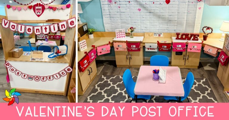 Valentine's Day Post Office Centers - Play to Learn Preschool