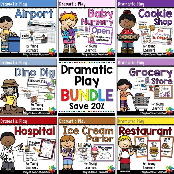 Dramatic Play Bundle 1 - Play to Learn Preschool