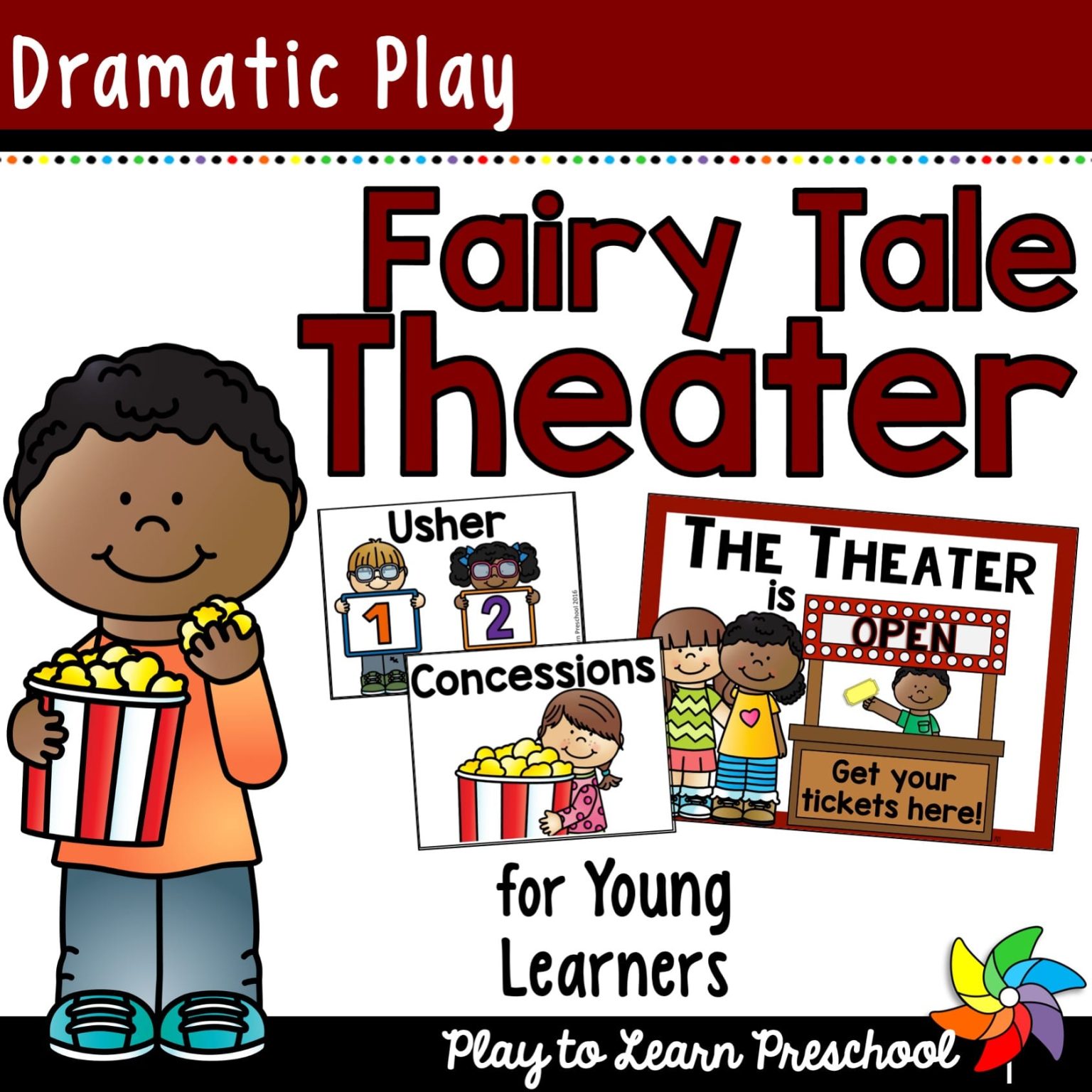 Fairy Tale Theater Dramatic Play - Play to Learn Preschool Preschool
