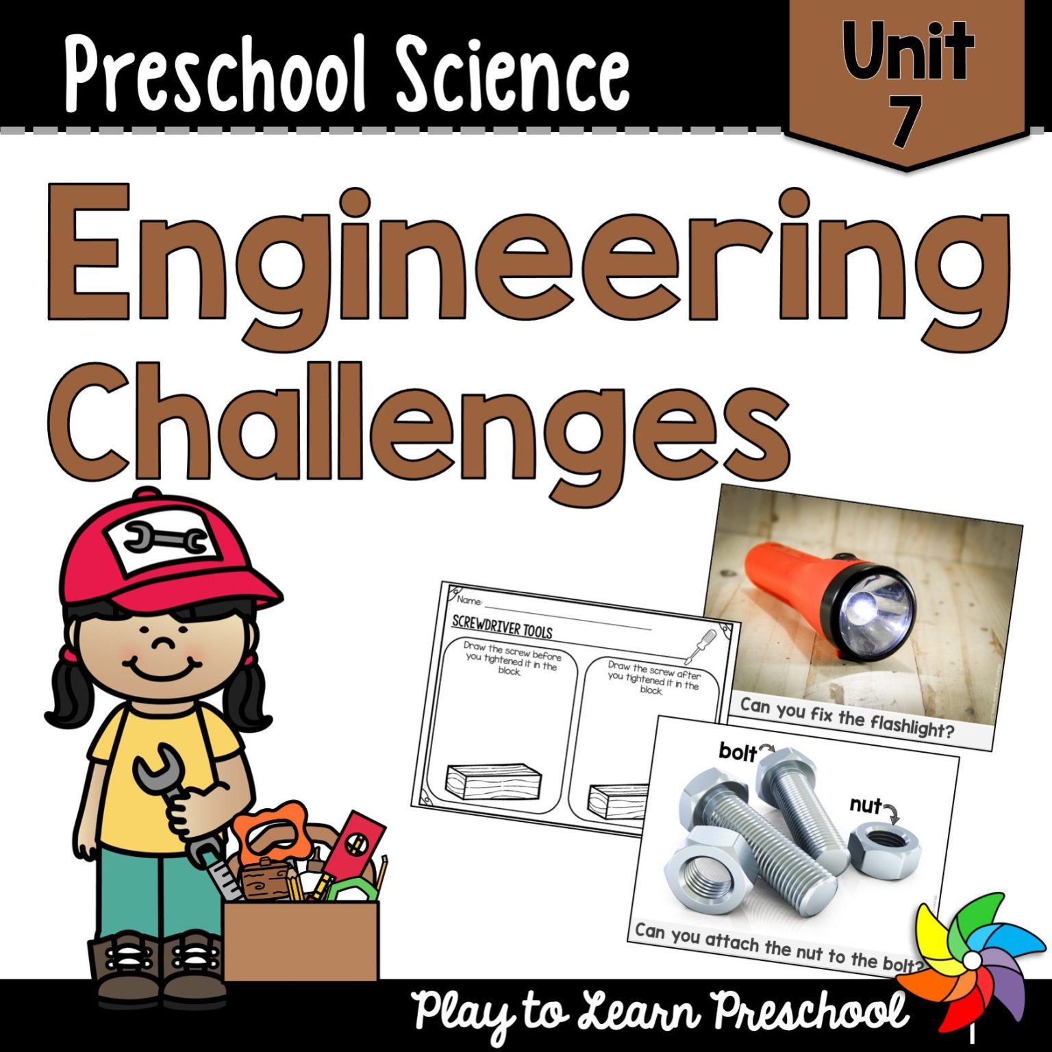 Gears and STEM in the Preschool Block Center - Play to Learn Preschool