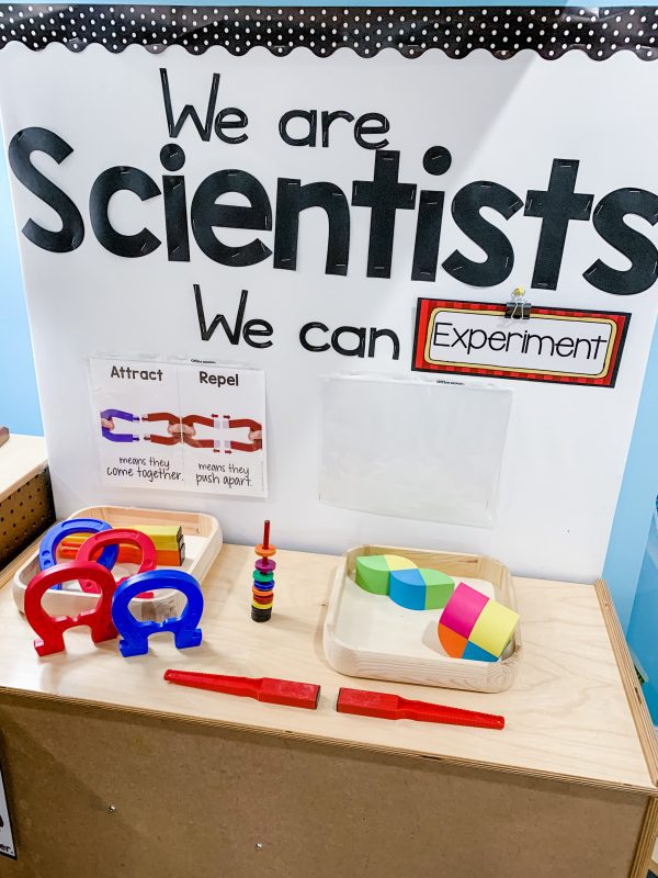 Preschool Science Centers - Force and Motion Unit 2 - Play to Learn ...