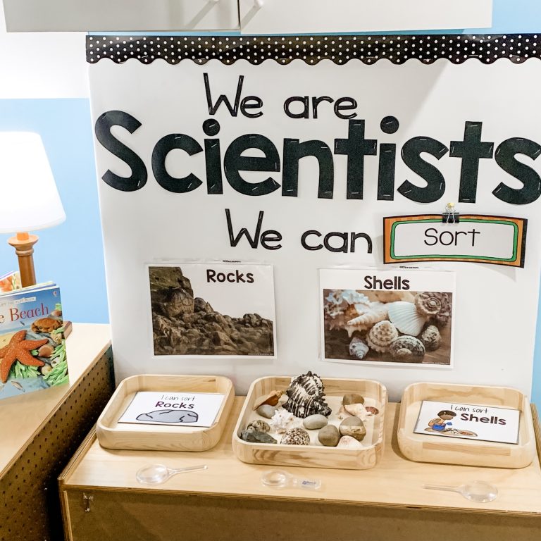 Preschool Science Centers - Scientific Investigation Unit 1 - Play to ...