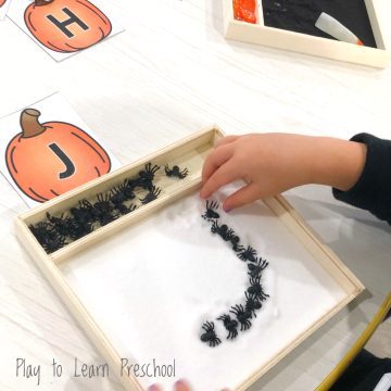 Seasonal Letter Number Cards Alphabet Writing Literacy Center Activity ...