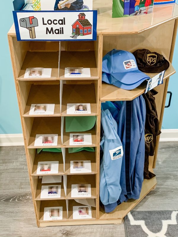 Post Office Dramatic Play - Play to Learn Preschool Preschool