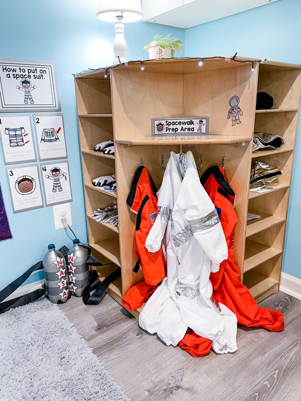 Astronaut School Dramatic Play Center