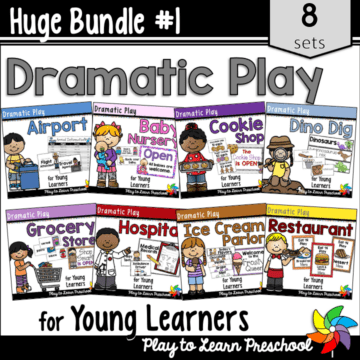 Preschool Dramatic Play Bundle # 1 - Play to Learn Preschool Preschool