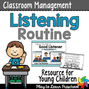 Classroom Organization Archives - Play to Learn Preschool