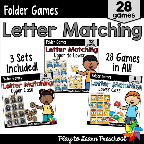 Letter Matching cover - Play to Learn Preschool