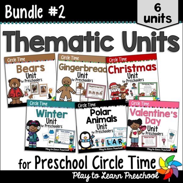 Preschool Thematic Units - Winter Circle Time Lessons - Play to Learn ...