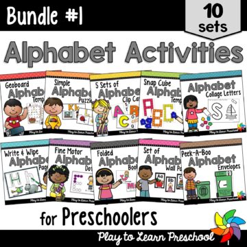 Alphabet Centers - Play to Learn Preschool