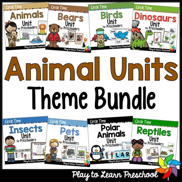 Animals Activities Zoo Theme Units Lesson Plans Centers for Preschool ...