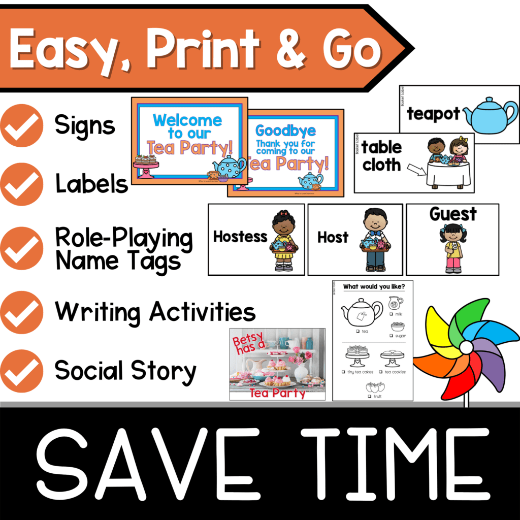 Tea Party Dramatic Play for Young Learners - Play to Learn Preschool ...
