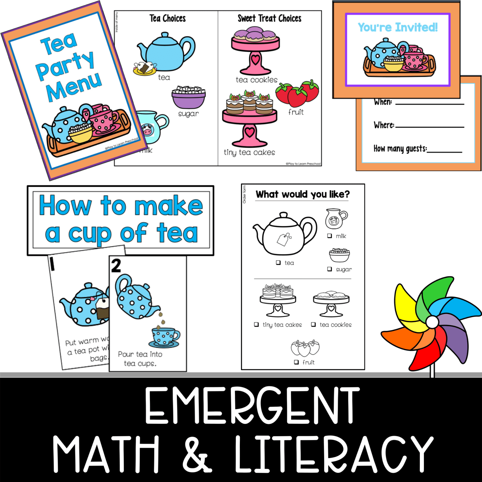 Tea Party Dramatic Play for Young Learners - Play to Learn Preschool ...