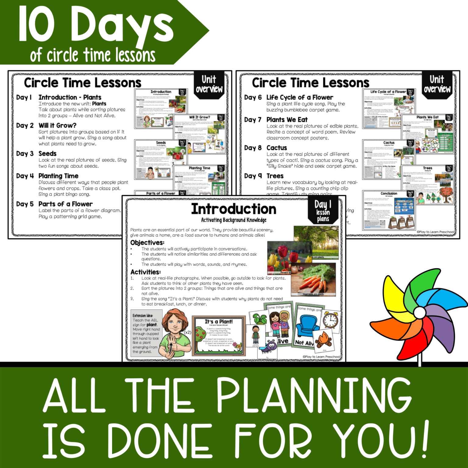 Fun and Creative Plant Circle Time Activities for Preschool