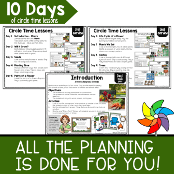 Fun and Creative Plant Circle Time Activities for Preschool