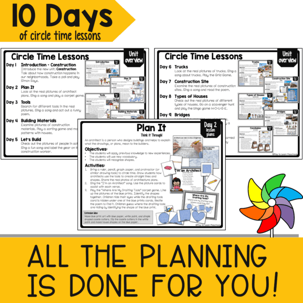Engaging Construction Lesson Plans for Preschoolers