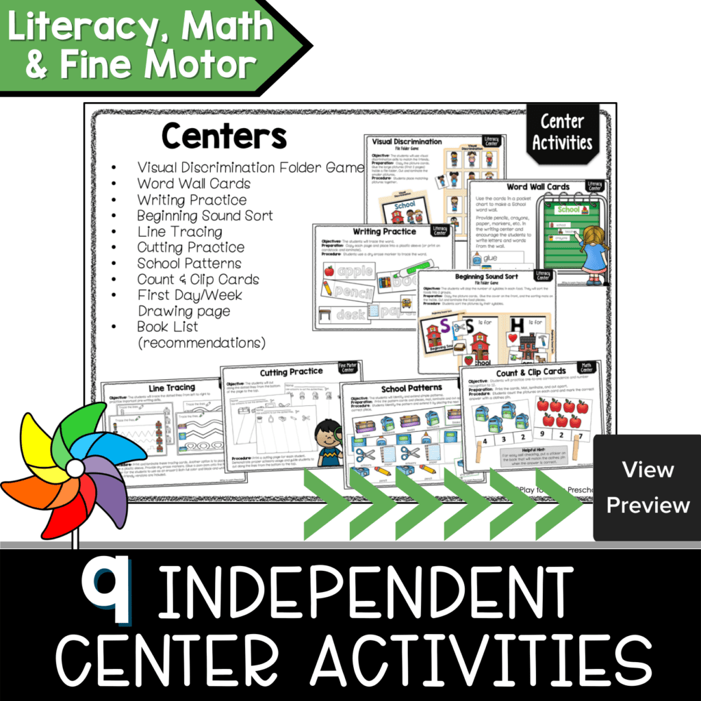 All About Me Unit Back to School Lesson Plans - Activities for ...