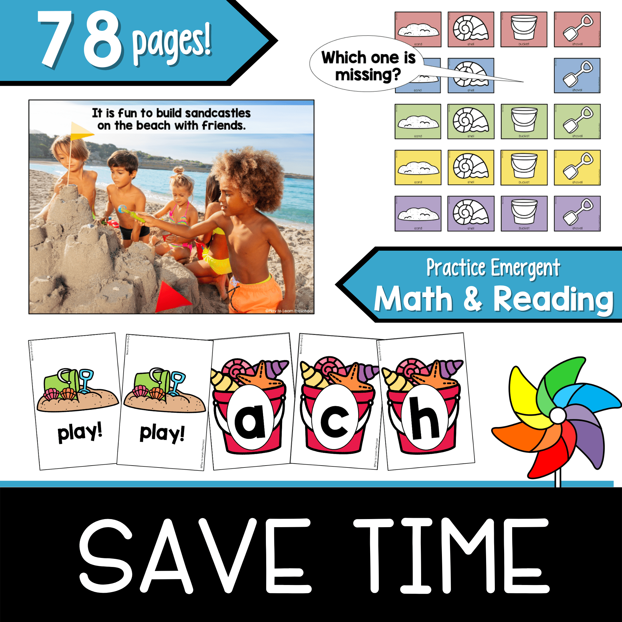 Beach mini unit thumbnail 2 - Play to Learn Preschool