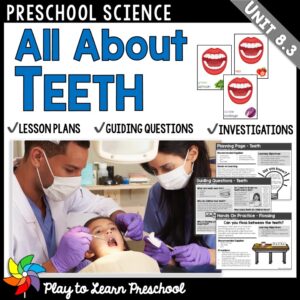 All About Teeth Science Centers - Play to Learn Preschool