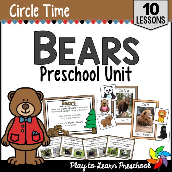 We're Going on a Bear Hunt Activities for Preschool