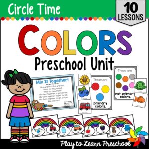 Color Mixing Art Activity - Exploring Shades of Color in Preschool ...