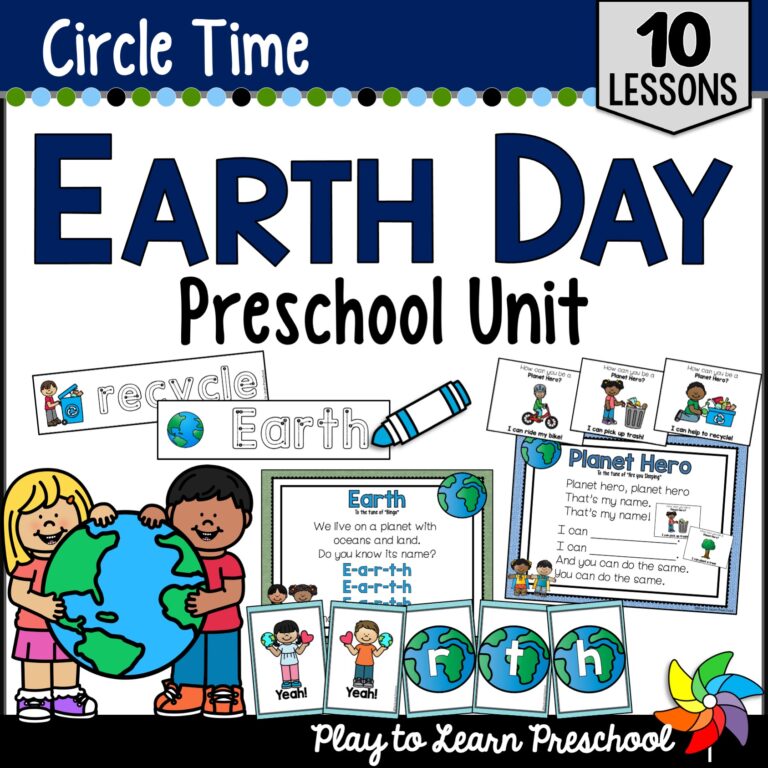 Preschool Activities for Earth Day - Play to Learn Preschool