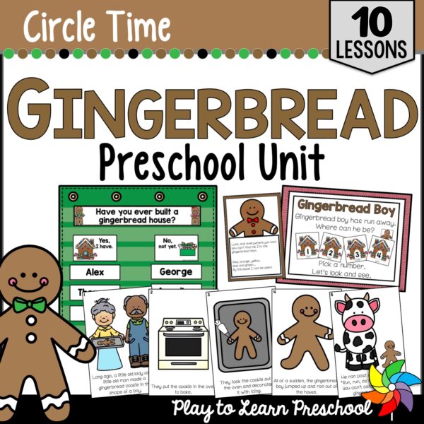Gingerbread on the Light Table - Play to Learn Preschool