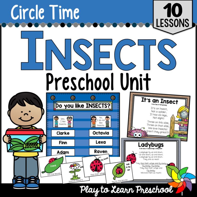 Hands-On Insect Activities for Preschoolers: Learning Through Play ...